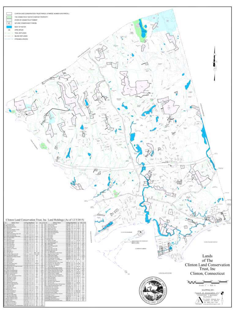 Clinton Land Conservation Trust + Madison Land Conservation Trust ...